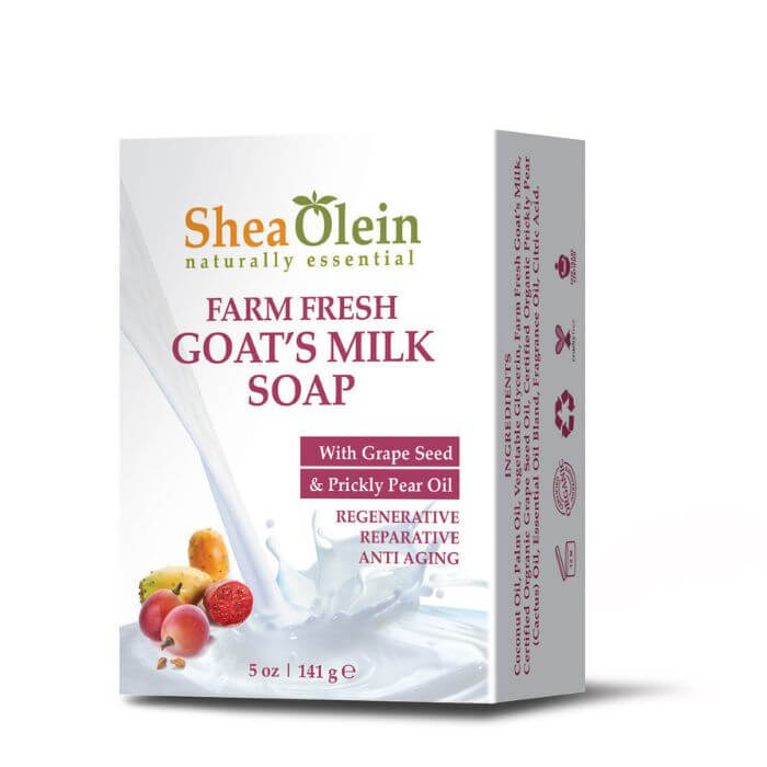 Shea Olein Goat Milk Soap | Hydrating, Reparative & Anti-Aging Care ...